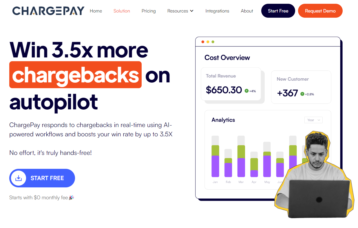 ChargePay: AI-Automated Chargeback Management Solution
